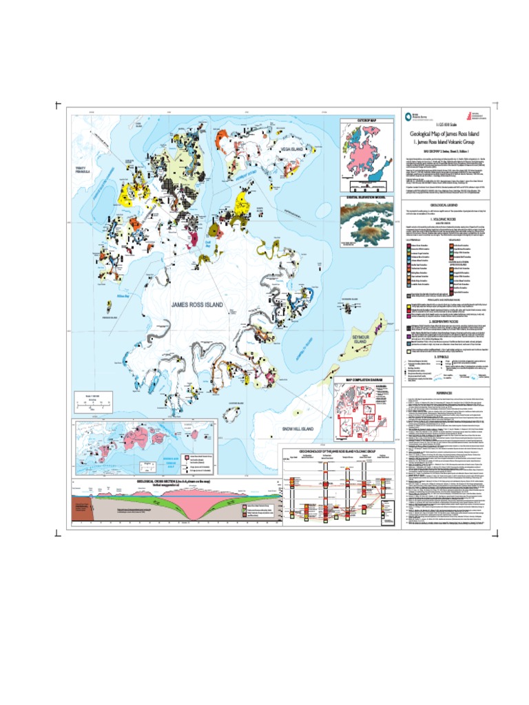 BAS GEOMAP 2, Sheet 5 - Geological Map of James Ross Island - I - James Ross Island Volcanic ...
