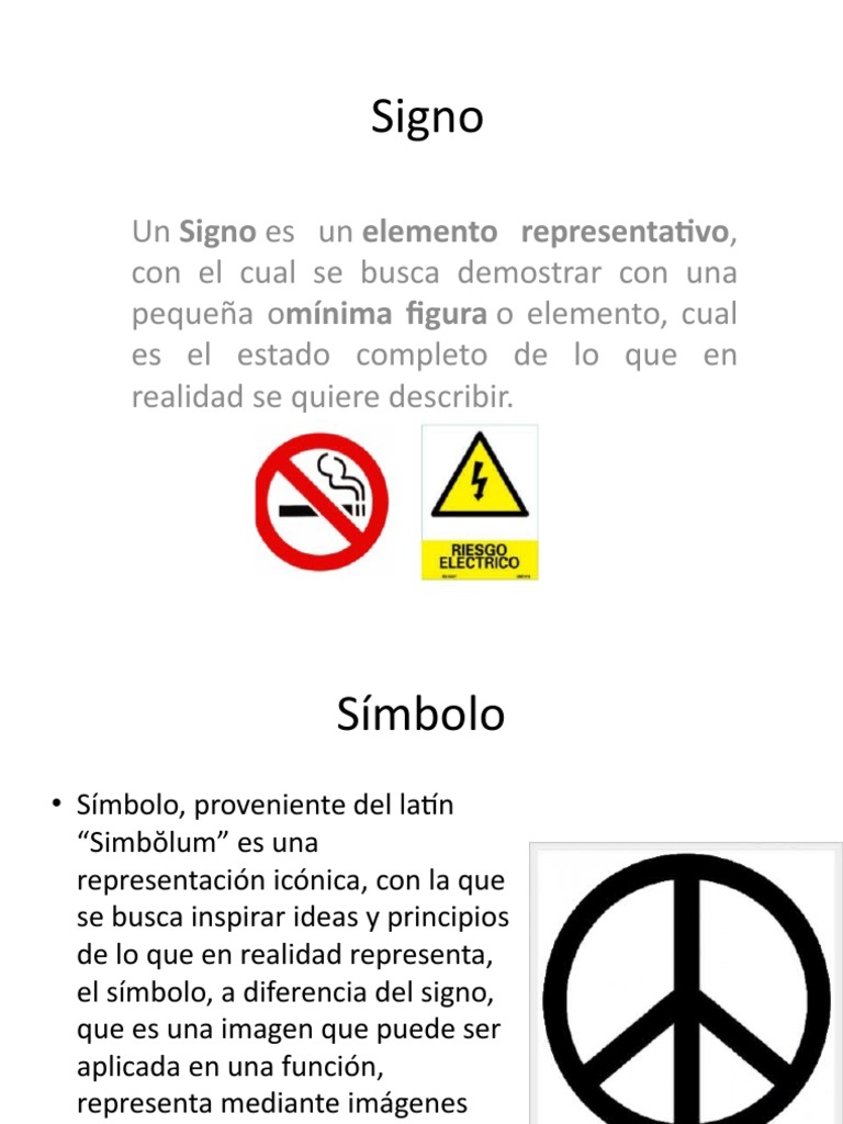 Signo y Símbolo | PDF | Filosofía