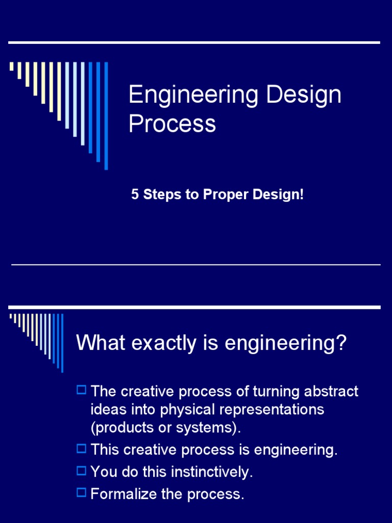 Engineering Design Process | PDF | Design | Creativity