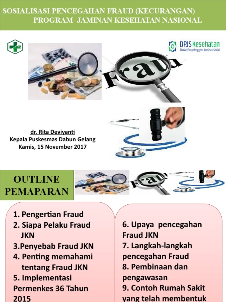 Presentasi Fraud - Dr. Rita Dy | PDF