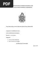 Carga Fabril y Costos Indirectos en Producción | PDF | Materia prima ...