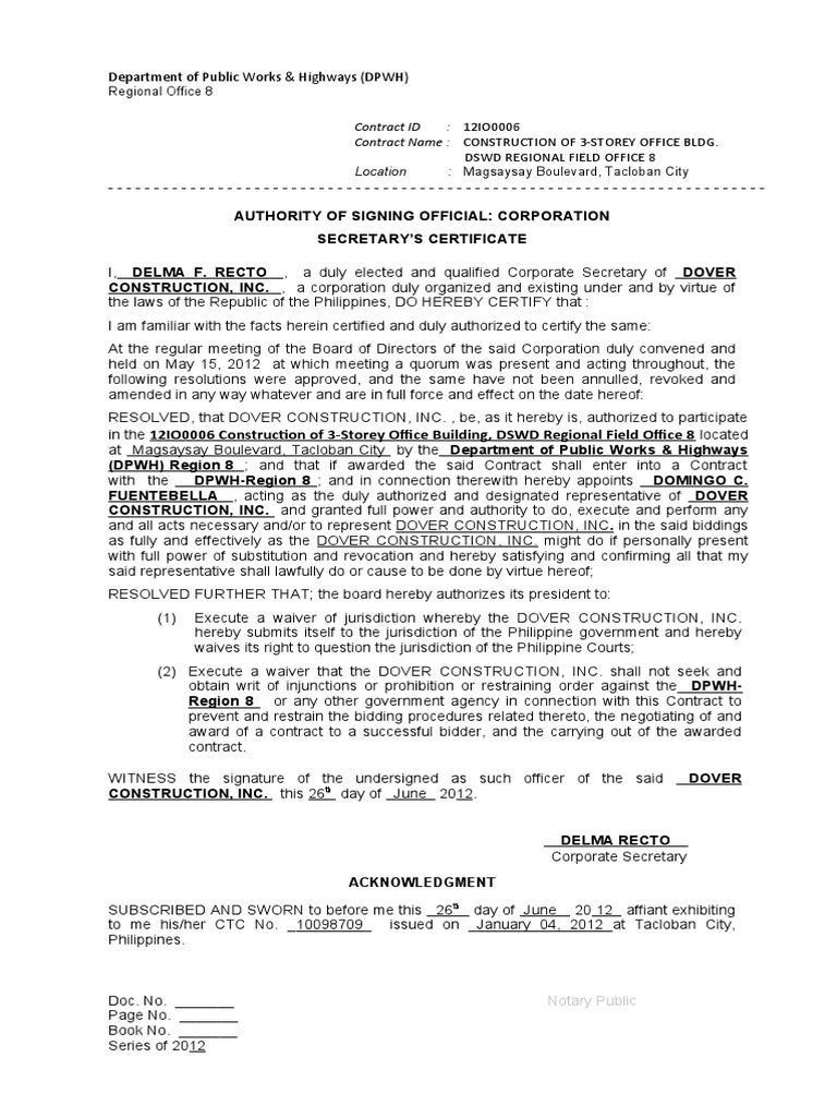 12IO0006 Construction of 3-Storey Office Building, DSWD Regional Field ...