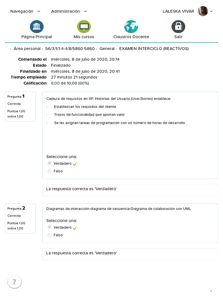 Examen Interciclo (Reactivos) | Descargar gratis PDF | Ingeniería de Sistemas | Ingeniería ...
