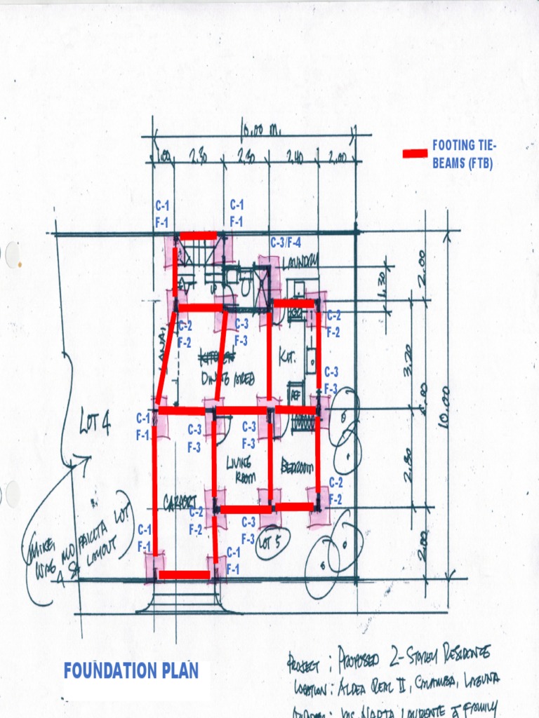 Foundation Plan and Framing Details | PDF
