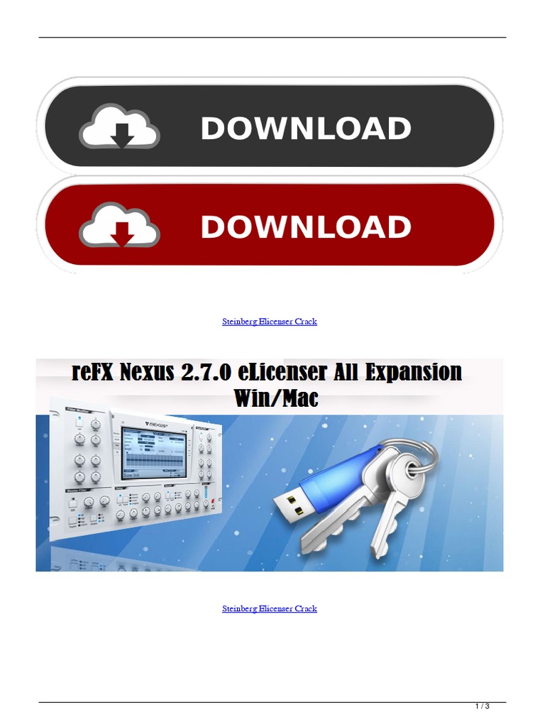 Steinberg Elicenser Crack PDF | PDF | System Software | Computer Architecture