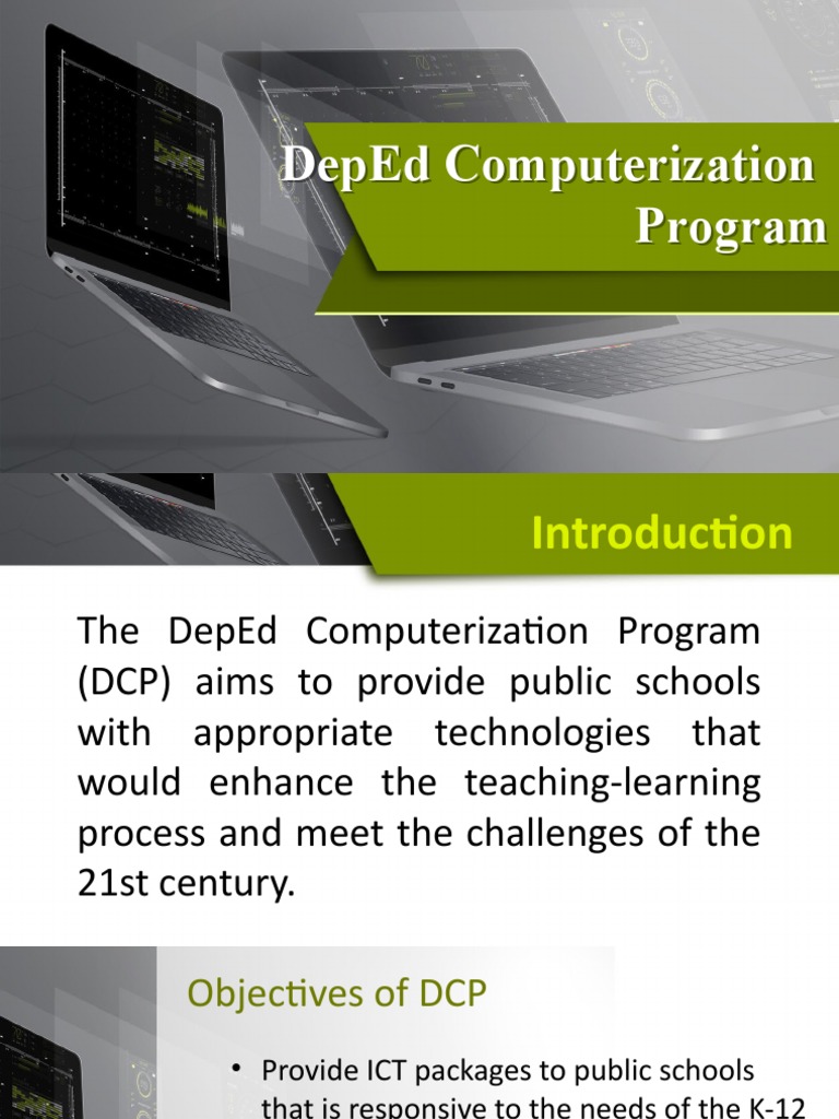 Deped Computerization Program | PDF | Computer File | Personal Computers