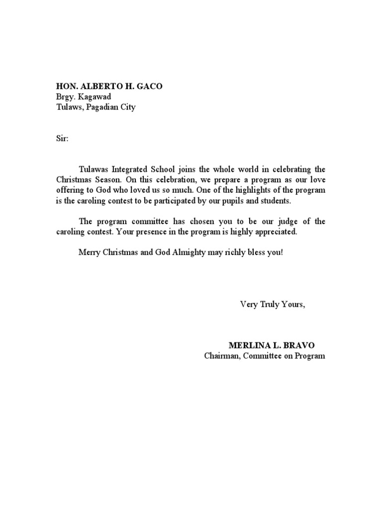 Judge Invitation | PDF