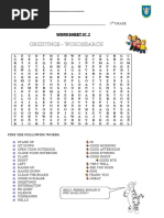 Spiderman Word Search | PDF | Spider Man | Marvel Comics Characters