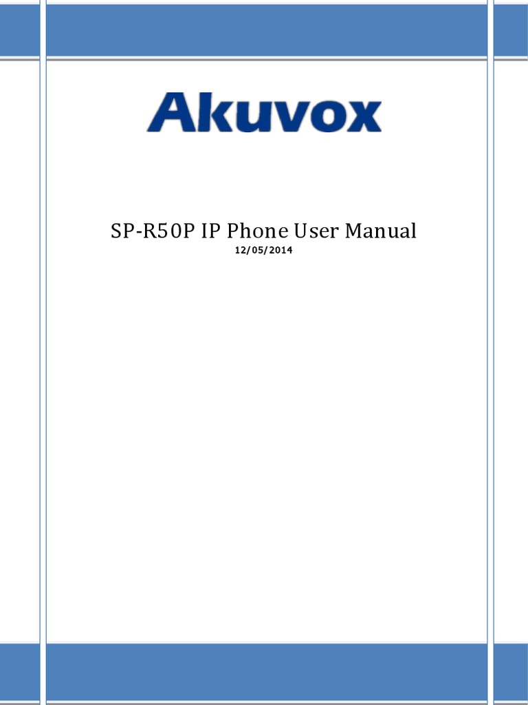 SP-R50P IP Phone Guide | PDF | Ip Address | Computer Keyboard