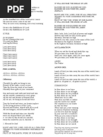 Catholic Mass Cheat Sheet PDF | PDF | Mass (Liturgy) | Christian ...