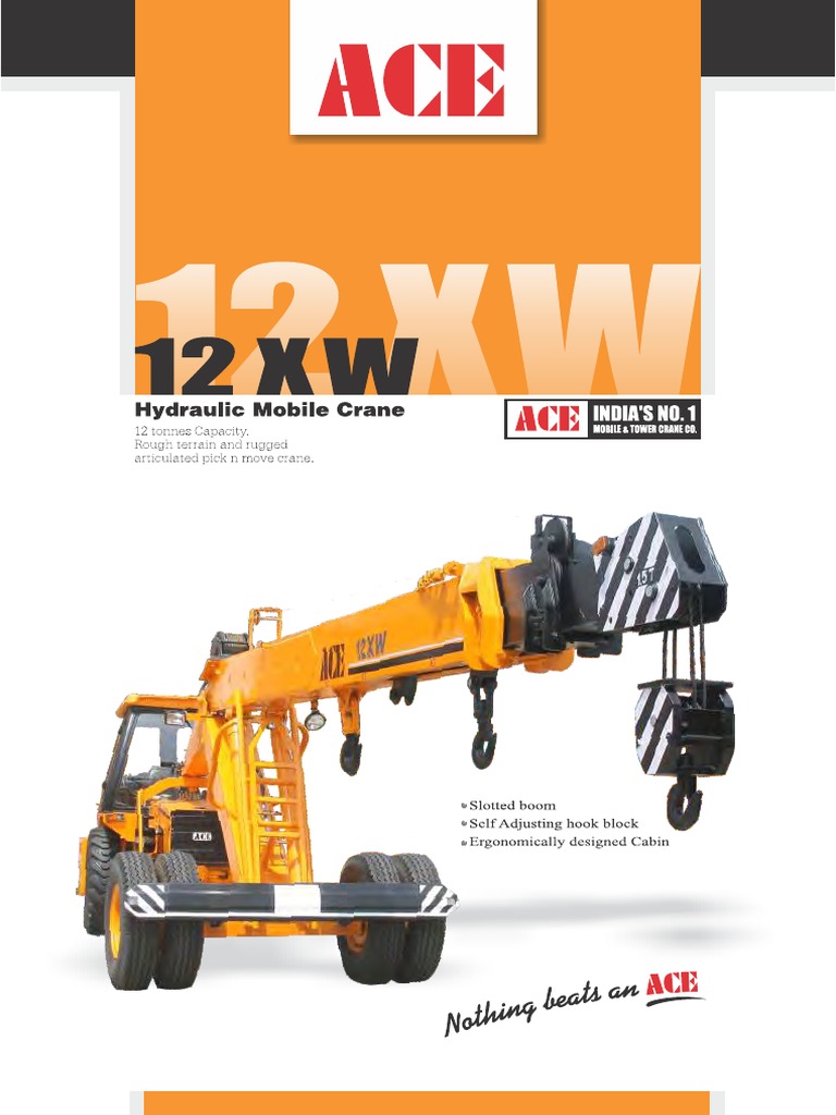 ACE 12XW - Leaflet PDF | PDF