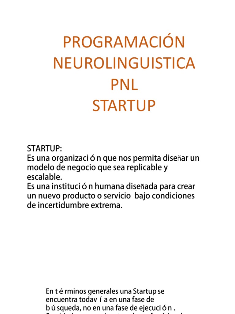 Creación de Startups: PMV y Crecimiento | PDF | Empresa de inicio ...
