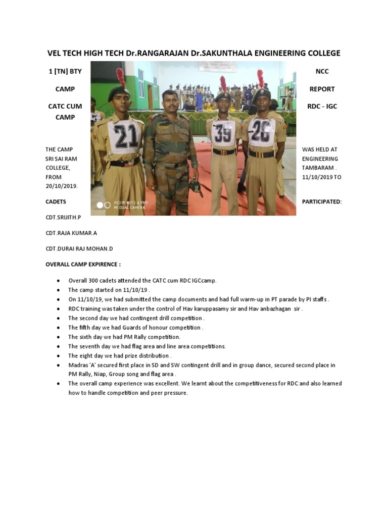 Vel Tech High Tech DR - Rangarajan DR - Sakunthala Engineering College ...