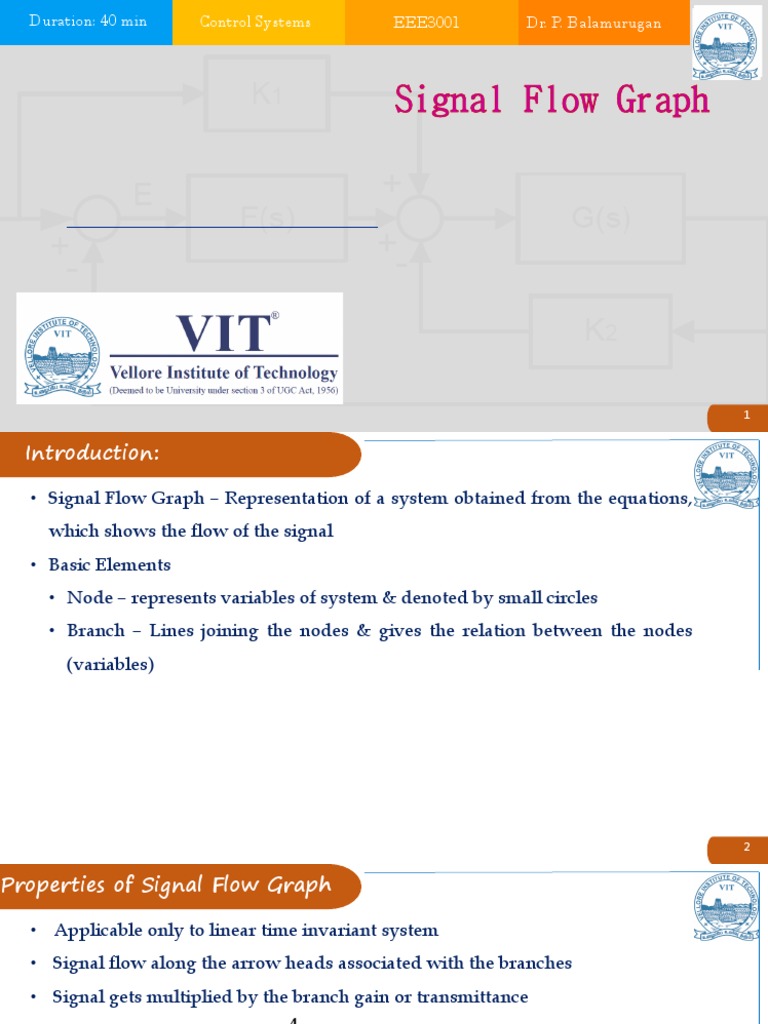 Signal Flow Graph | PDF | Applied Mathematics | Theoretical Computer ...