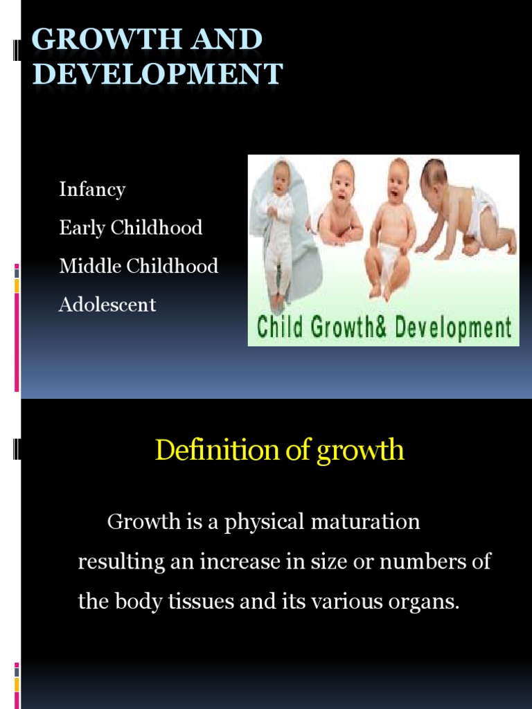 Growth and Development | PDF | Puberty | Adolescence