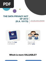Data Privacy Act 2012 Overview | PDF | Information Privacy | Privacy