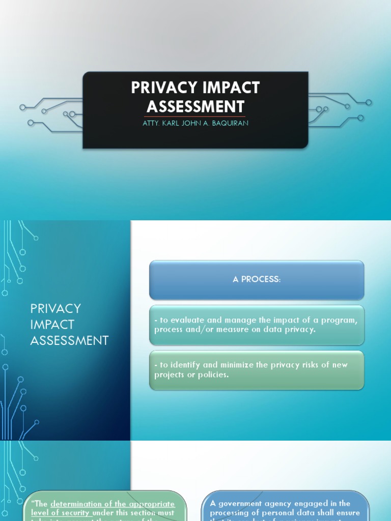 Privacy Impact Assessment Guide | PDF | Privacy | Risk