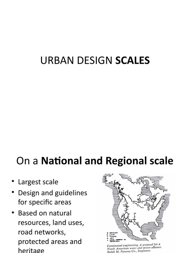 3.urban Design Scales | PDF | Metropolitan Area | Urbanization