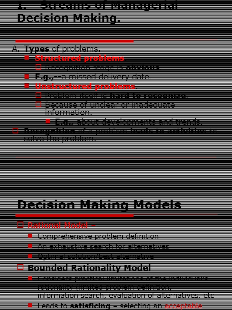 Desicion Making and Goal Setting | PDF | Goal Setting | Goal