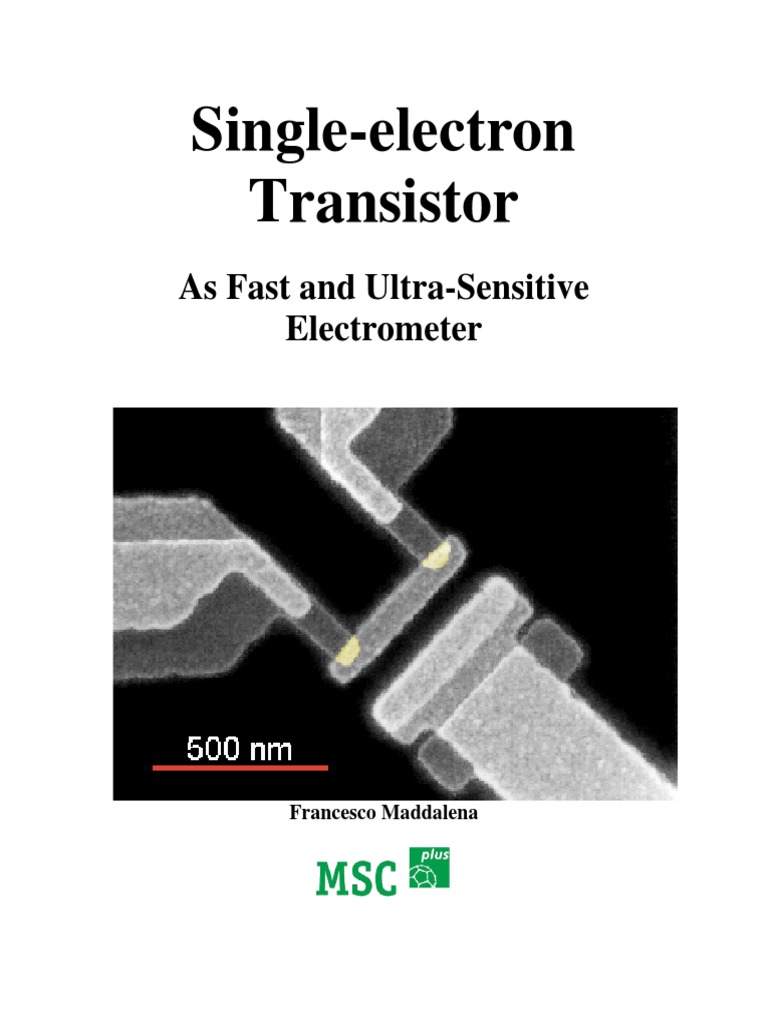 Single-Electron Transistor: As Fast and Ultra-Sensitive Electrometer ...