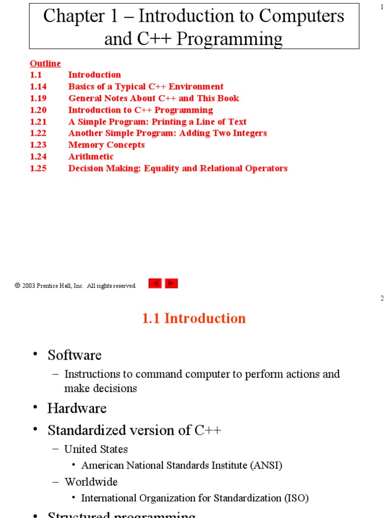 2003 Prentice Hall, Inc. All Rights Reserved | PDF | Computer Program | Programming