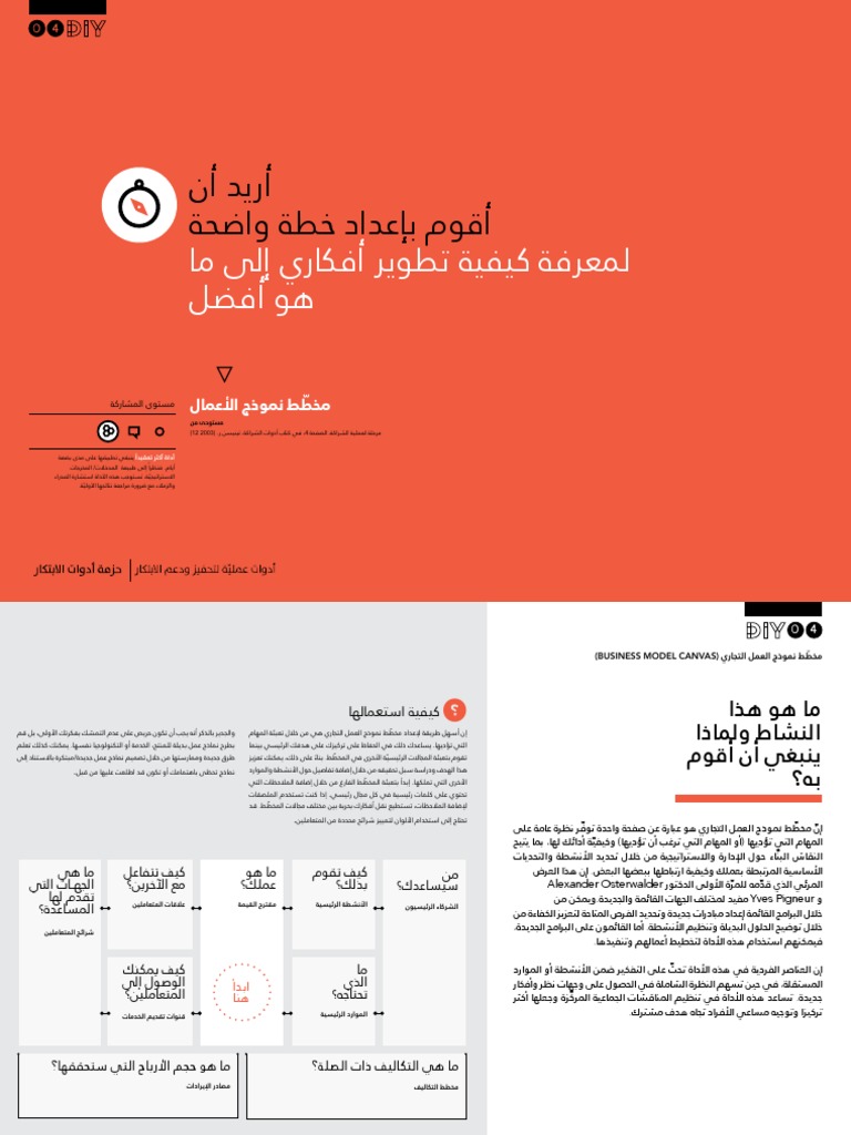 DIY Toolkit Arabic BMC | PDF