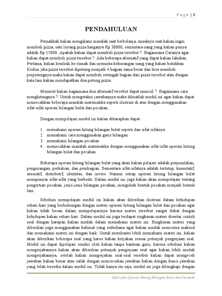 Materi Bilbul Pecahan Edit11 | PDF