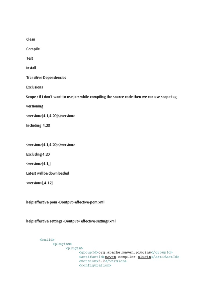 Build Plugins Plugin Groupid Groupid Artifactid Artifactid