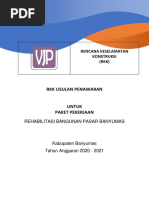 Rencana K3 Konstruksi RK3K Lengkap | PDF