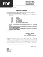 Sample of Statement of Single Largest Completed Contract (SLCC) | PDF ...