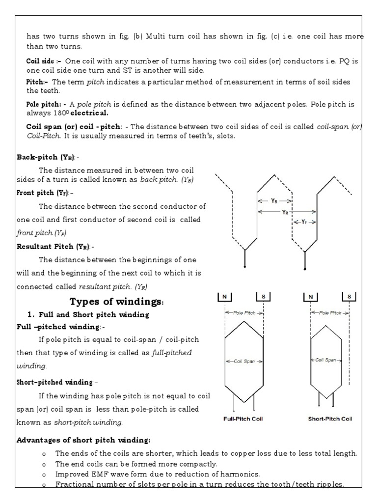 Multi-turn coils and winding types explained | PDF | Inductor | Transformer