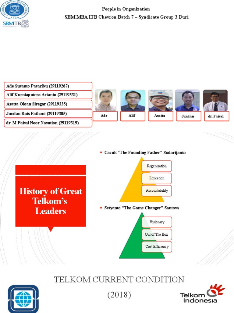 Telkom Presentation-Syndicate 3 | PDF | Leadership | Analytics