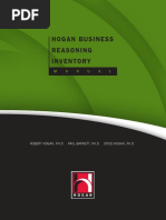 Hogan Assessments HDS: Example of Questions | PDF