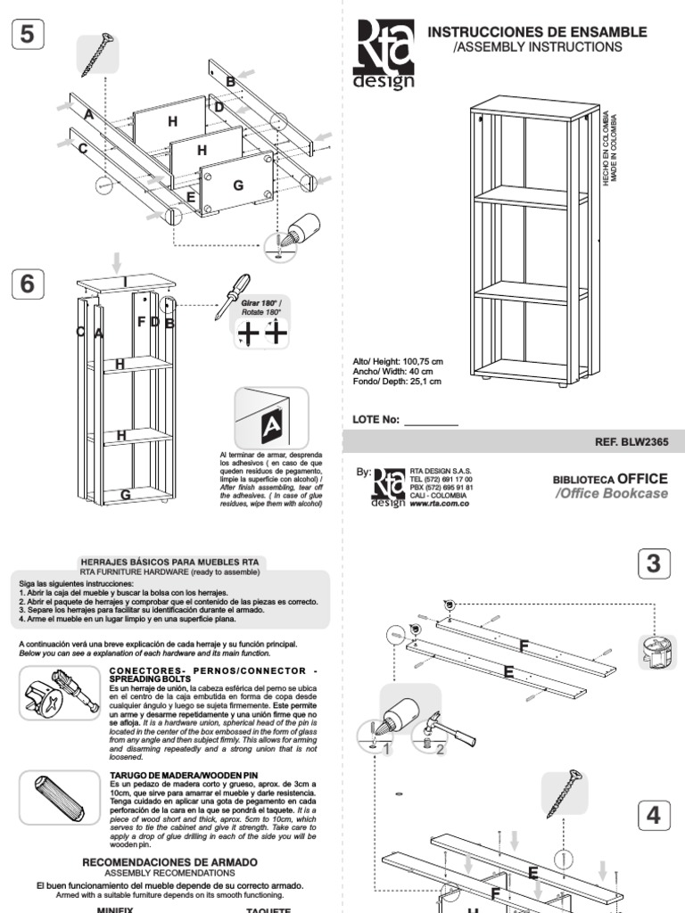 Instrucciones de Ensamble: /assembly Instructions | PDF | Naturaleza ...