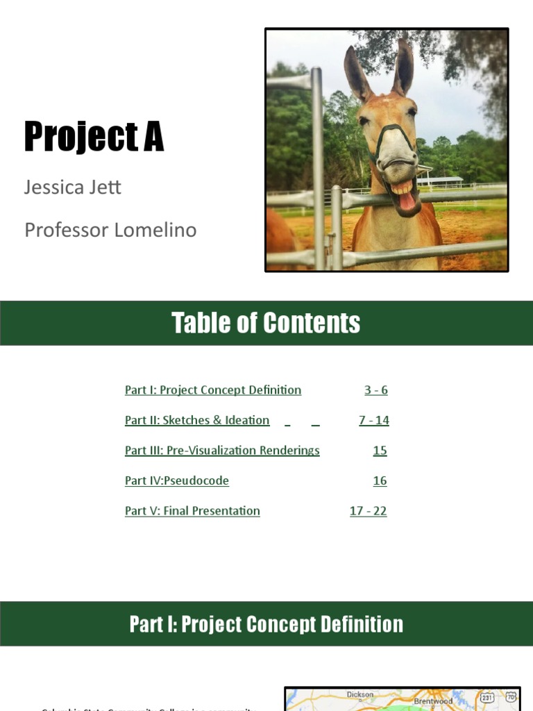 Project A Part 5 Jessica Jett | PDF
