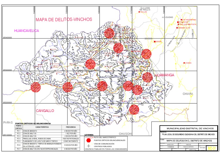 Mapa de Delitos (A1) | PDF