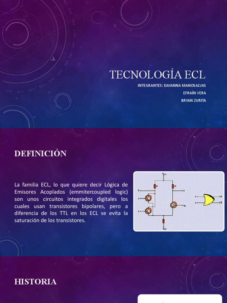Tecnología Ecl | PDF | Transistor | Electromagnetismo