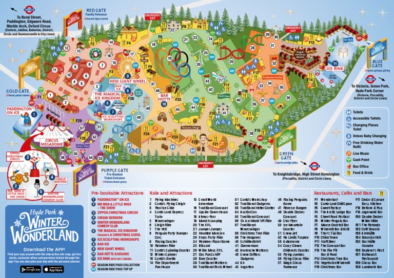 Winter Wonderland 2019 Digital Map | PDF | Christmas | Leisure