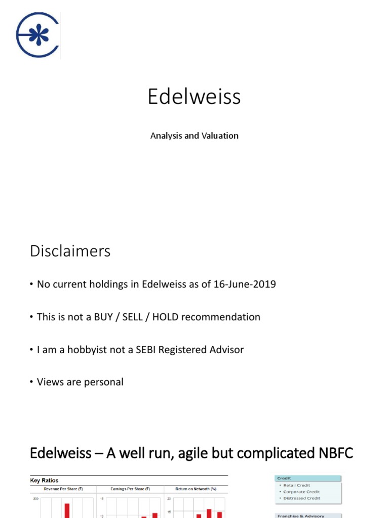Edelweiss | PDF | Market Liquidity | Credit