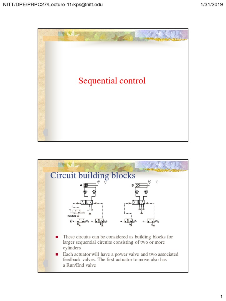 Lecture-11 Sequential Control For Repeated Pattern | PDF | Equipment ...