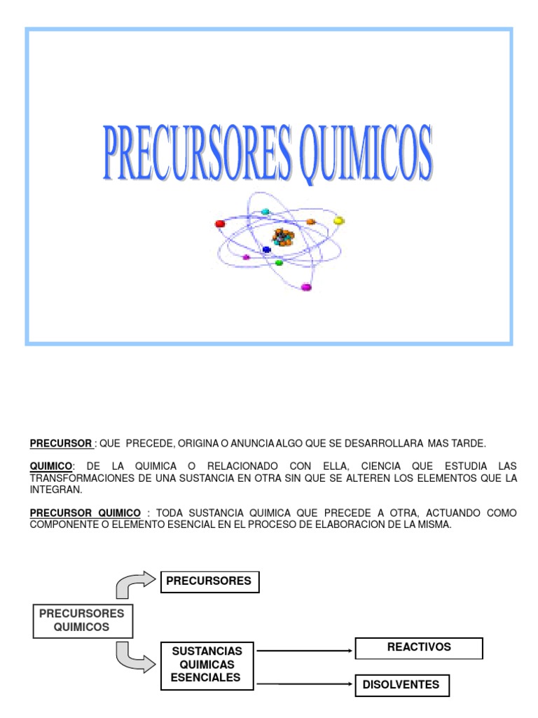 Precursores Clase II | PDF | Petróleo | Sal (química)