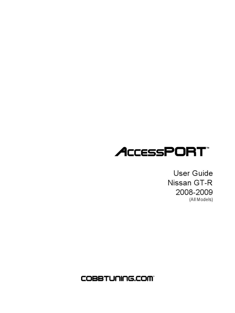 User Guide Nissan GT-R 2008-2009: (All Models) | PDF | Manufactured ...