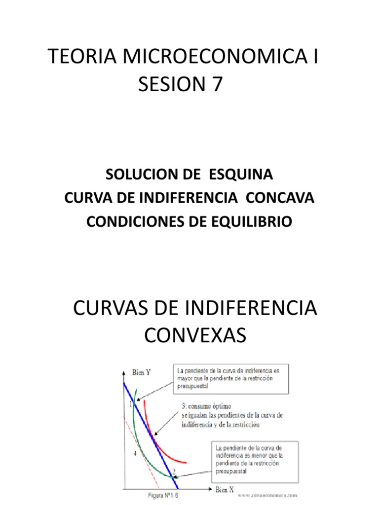 Solucion de Esquina Curva de Indiferencia Concava | PDF