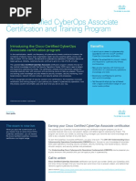 CyberOps Associate Certification Guide | PDF | Cisco Certifications | Computer Security