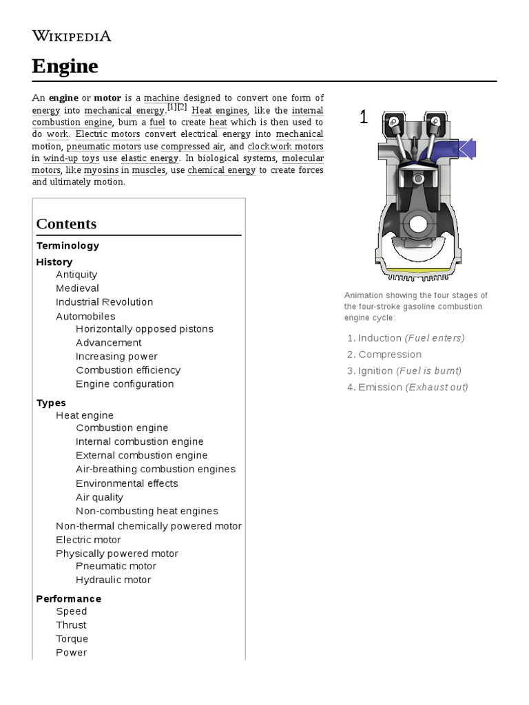 Engine: Terminology History | PDF | Engines | Jet Engine