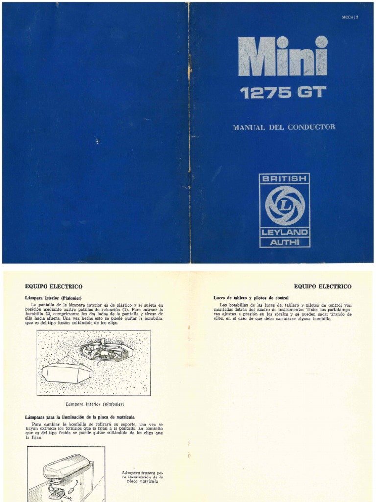 Mini 1275gt Manual Conductor | PDF