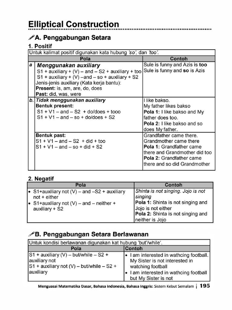 Elliptical Construction | PDF