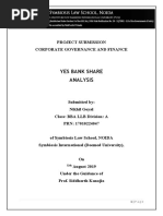 Case Study Yes Bank | PDF | Banks | Reserve Bank Of India