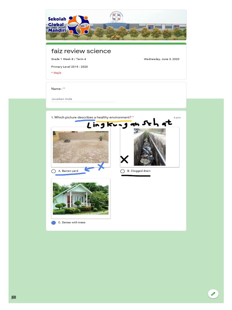 Grade 1 Science Assessment Guide | PDF | Travel