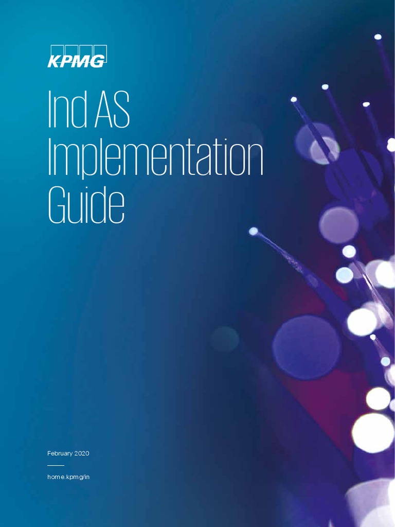 Ind As Implementation Guide | PDF | Financial Statement | International ...